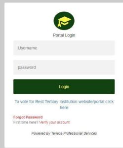 FUTI Portal: Admission | Student | Screening - NgschoolBoard